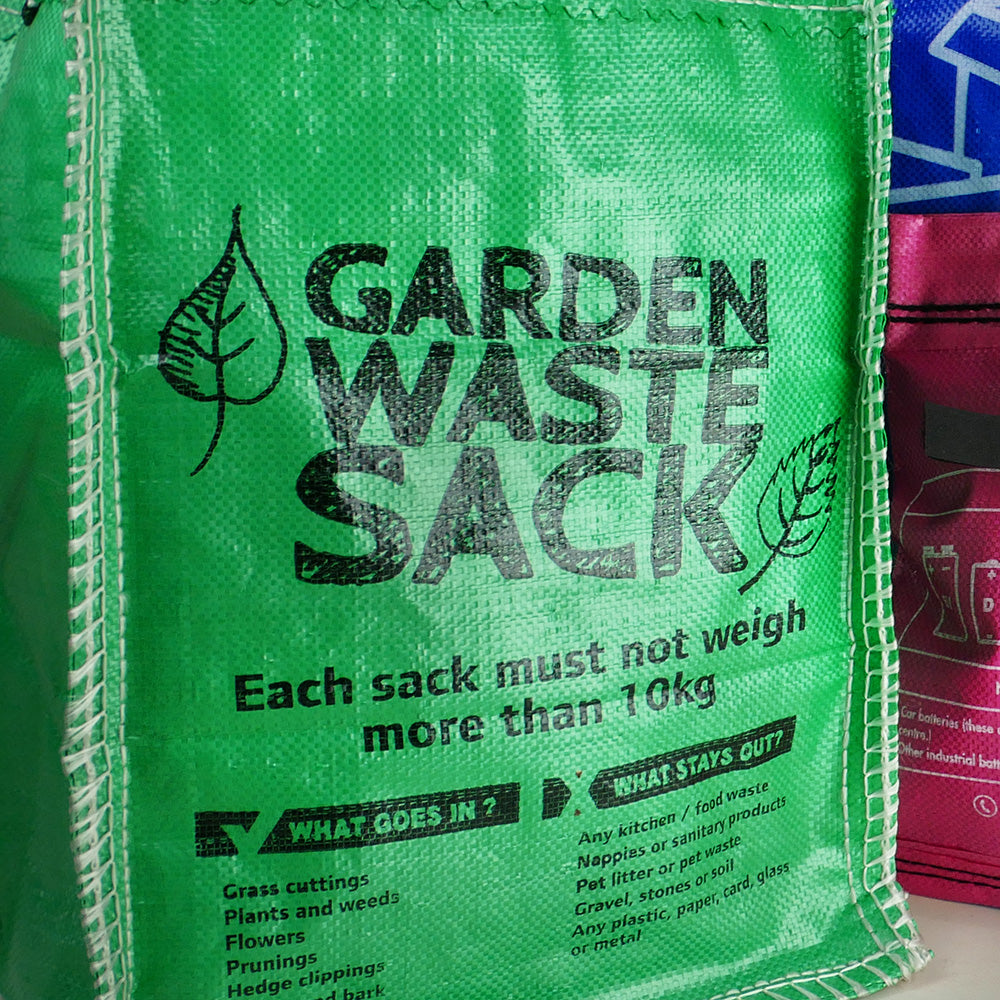New Council - Garden Waste — Sackmaker