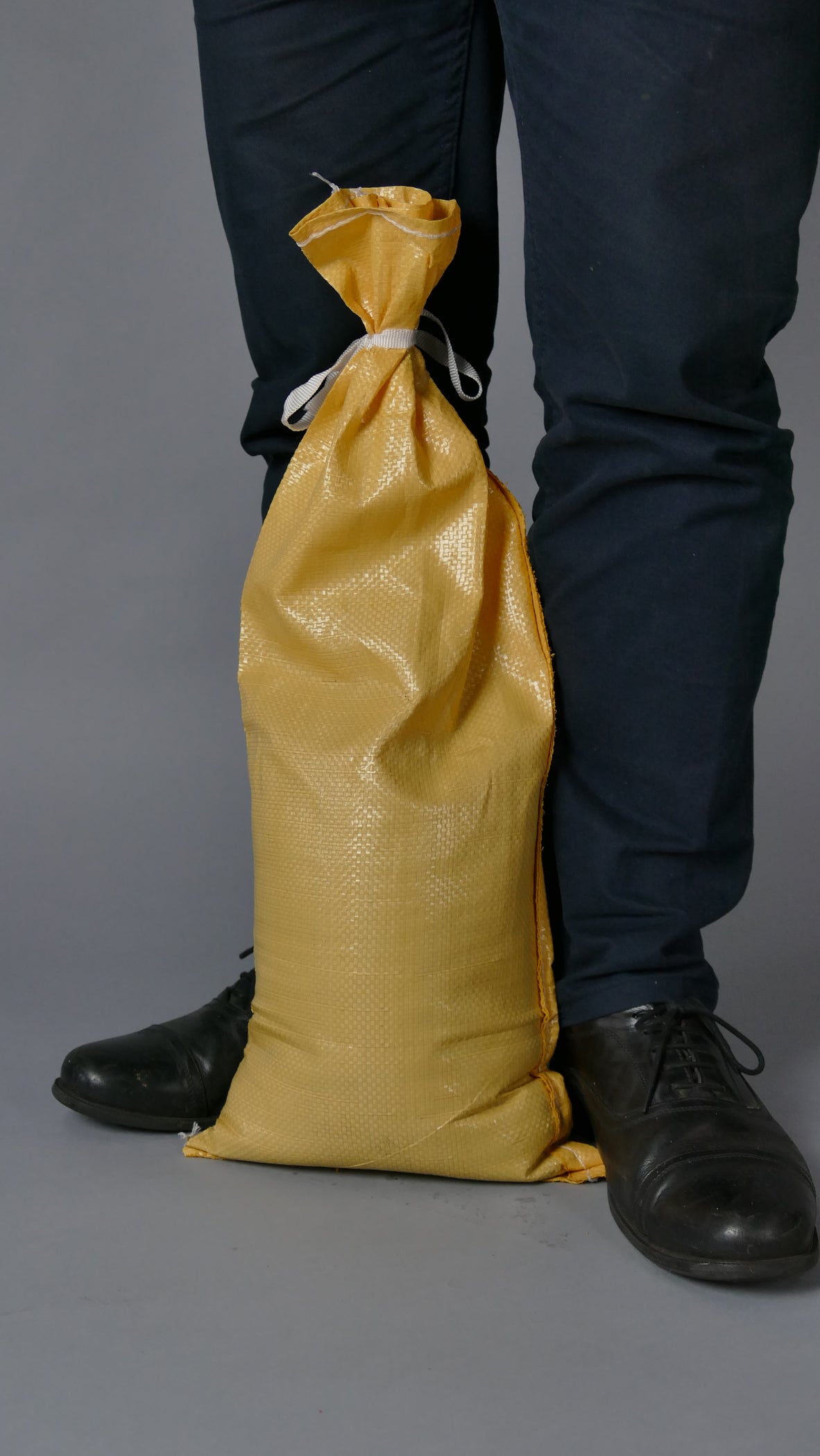 Mini Pre Filled Heavy Duty Woven Polypropylene Sandbags (Yellow ...